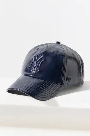 '47 Faux Leather Mlb Baseball Cap - Yankees
