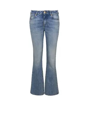 Balmain Flared Denim Jeans