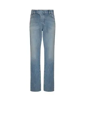Balmain Belted Jeans For Men