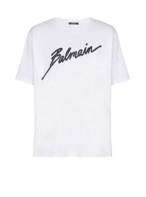 Balmain Embroidered Shirts For Men