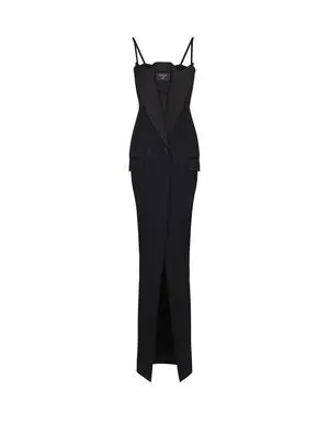 Balmain Spaghetti Strap Evening Dresses