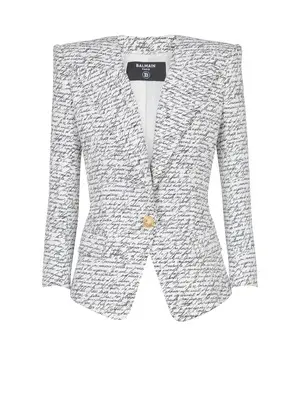 Balmain Printed Blazers For Women