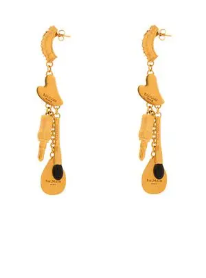 Balmain Beauty Charm Earrings - Gold