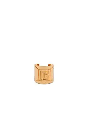 Balmain Pb Logo Tubular Ring