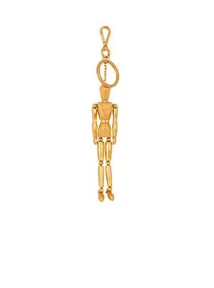 Balmain Brass Mannequin Key Ring - Gold