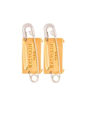 Balmain Gold Earrings