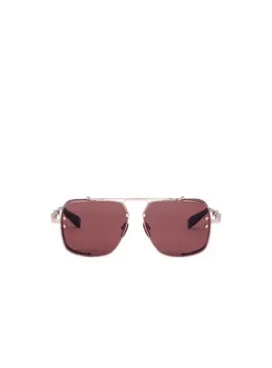 Balmain Legend Aviator Sunglasses - Brown