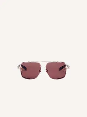 Balmain Legend Aviator Sunglasses - Brown