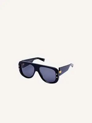 Balmain Pulse Aviator Sunglasses - Black