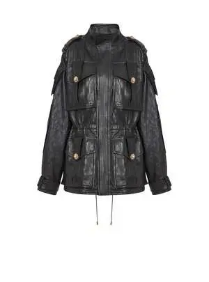 Balmain Zip Up Coats For Women