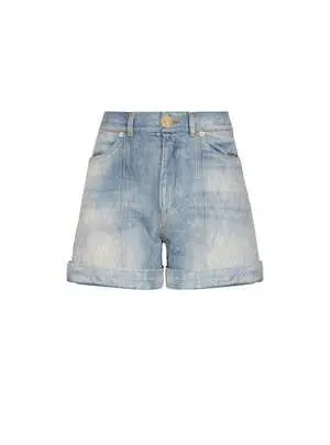 Balmain Distressed Shorts For Women