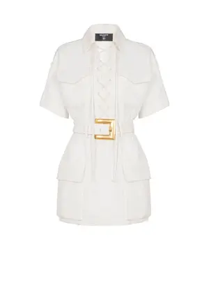 Balmain Belted Shirts For Women
