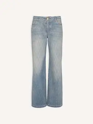 Balmain Straight Leg Jeans For Women