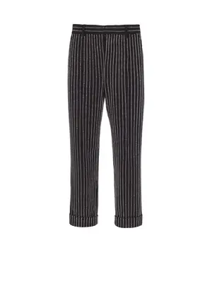 Balmain Zip Up Pants For Men