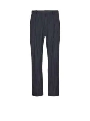Balmain Pinstriped Bottoms For Men