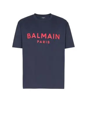 Balmain T-shirt With Paris Print