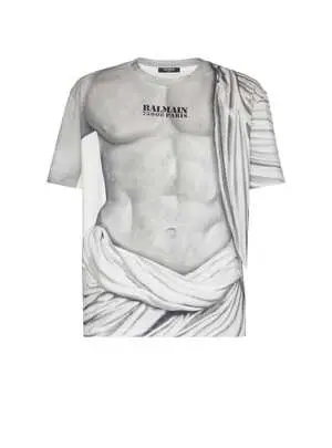 Balmain Pattern T-shirts For Men