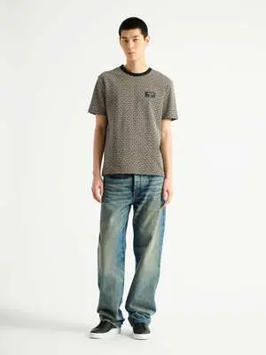 Balmain Monogram Jacquard T-shirt - Black