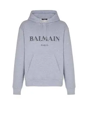 Balmain Logo Sweatshirts Hoodies For Men