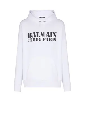 Balmain Printed Sweatshirts Hoodies For Men