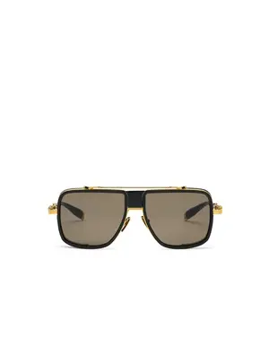 Balmain O.r. Aviator Sunglasses - Black