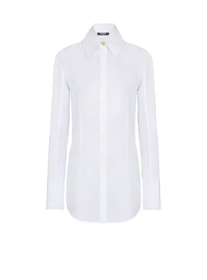 Balmain Curved Hem Shirts For Women