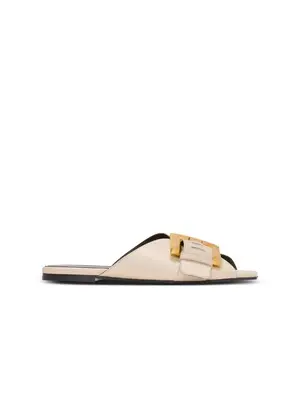 Balmain Square Toe Sandals For Women