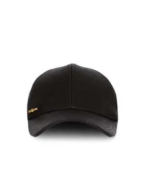 Balmain Lambskin Cap - Black