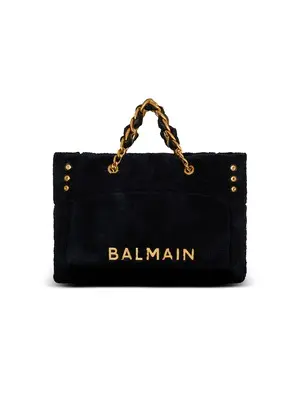 Balmain 1945 Soft Terry Tote Bag