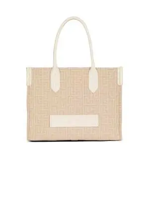 Balmain B-army 36 Monogrammed Tote