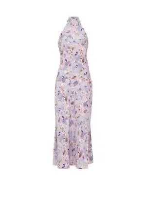 Balmain Printed Sleeveless Dress - Multicolor