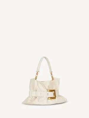 Balmain Medium Anthem Shoulder Bag - White