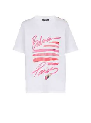 Balmain Cuffed T-shirts For Women