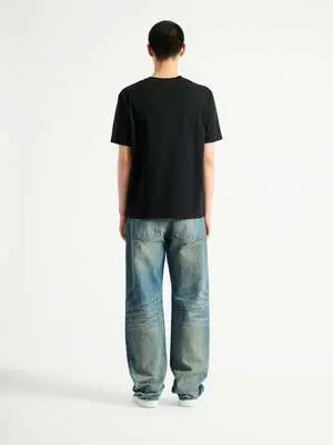 Balmain T-shirt With Print - Black