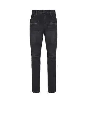 Men's Balmain Black Denim