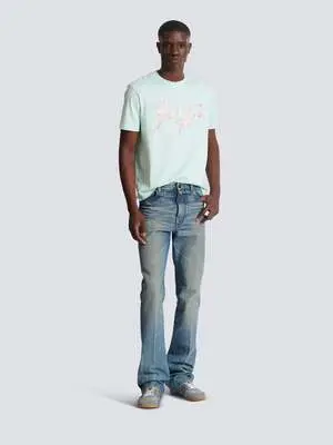 Balmain Slim Straight-leg Jeans - Blue