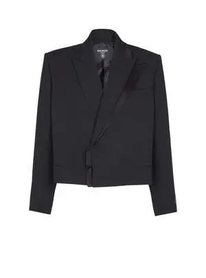 Balmain Grain De Poudre Jacket
