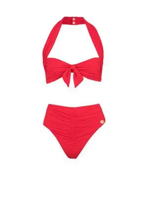 Balmain Two-piece Swimsuit - Red