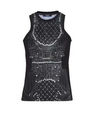 Balmain Embroidered Camis Tanks For Women