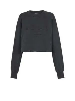 Balmain Couture Embroidered Sweatshirt