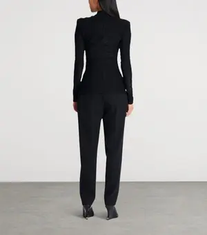 Balmain Bouclette Monogram Top