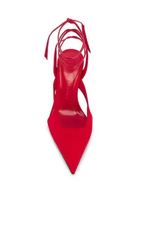 Attico Diane Slingback Heels - Red