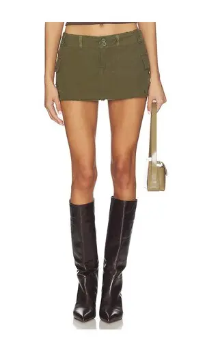 GUIZIO Cargo Mini Skirt