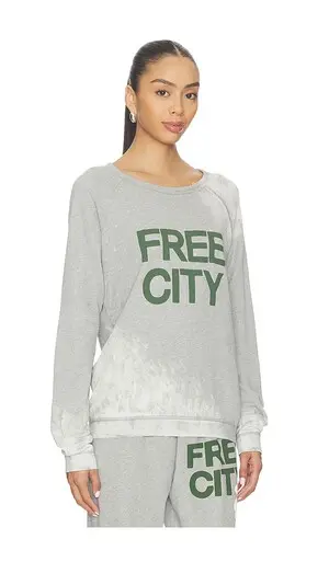 FREECITY Heatheryumm Raglan