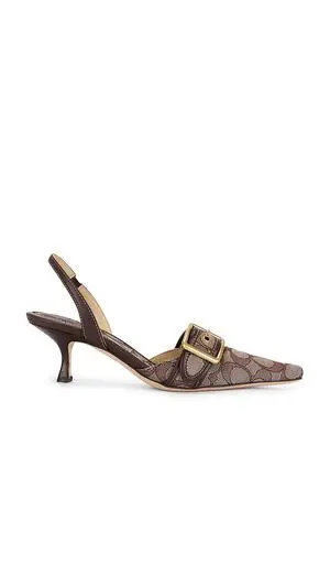 COACH Slingback Pump - Oak & Maple