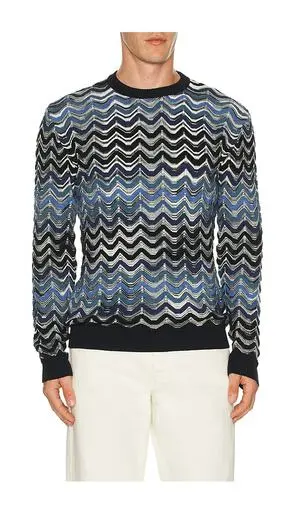Missoni Drop Shoulder Sweaters For Men