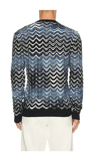 Missoni Crewneck Sweater - Blue Tones