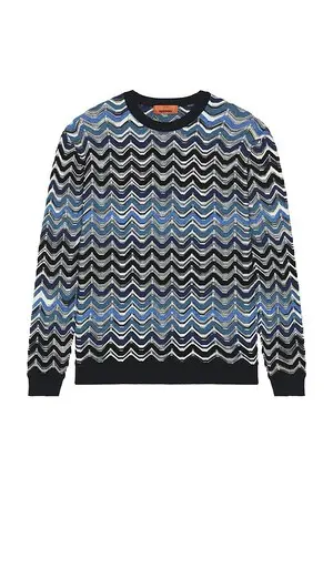 Missoni Crewneck Sweater - Blue Tones