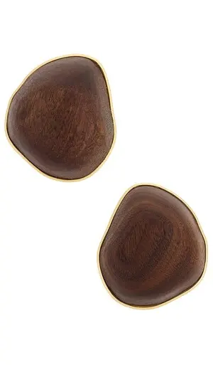 Cult Gaia Ina Earrings - Walnut