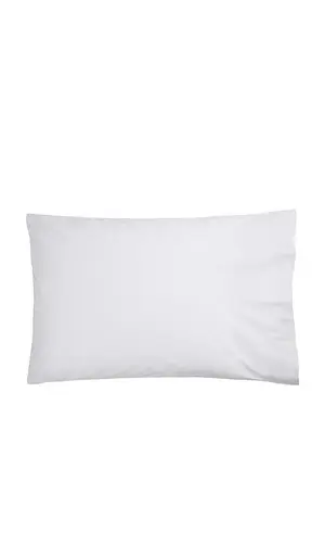 PARACHUTE Percale Pillowcase Set - White